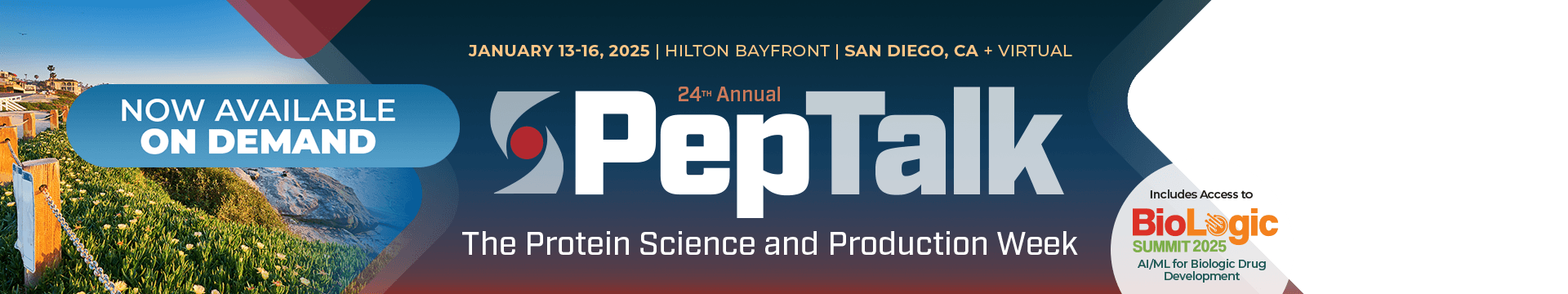 PepTalk | The Protein Science and Production Week | Jan 13-16, 2025 ...
